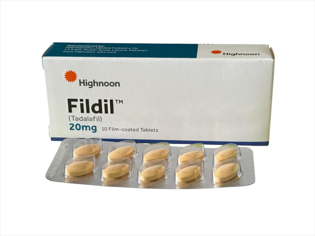 Fildil 20mg Tablets (1 Box = 10 Tablets ) – Multan Plus Pharmacy