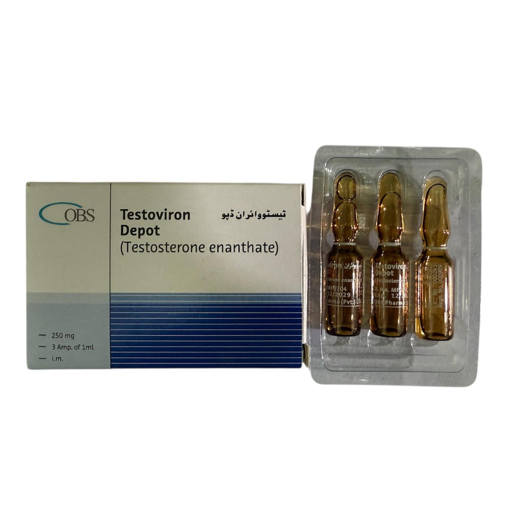 Testoviron Depot Im Injection 250Mg (1 Injection) – Multan Plus Pharmacy